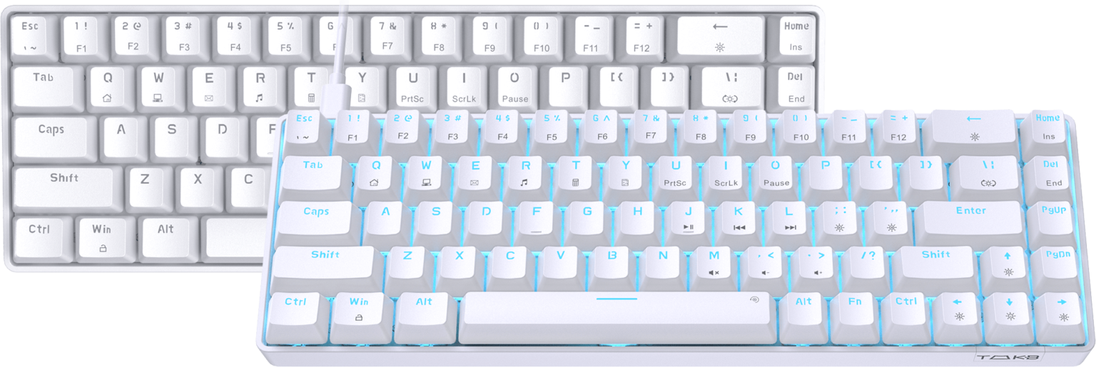 TMKB T68SE 65% Wired Mechanical Keyboard - Kemove Mechanical Keyboard