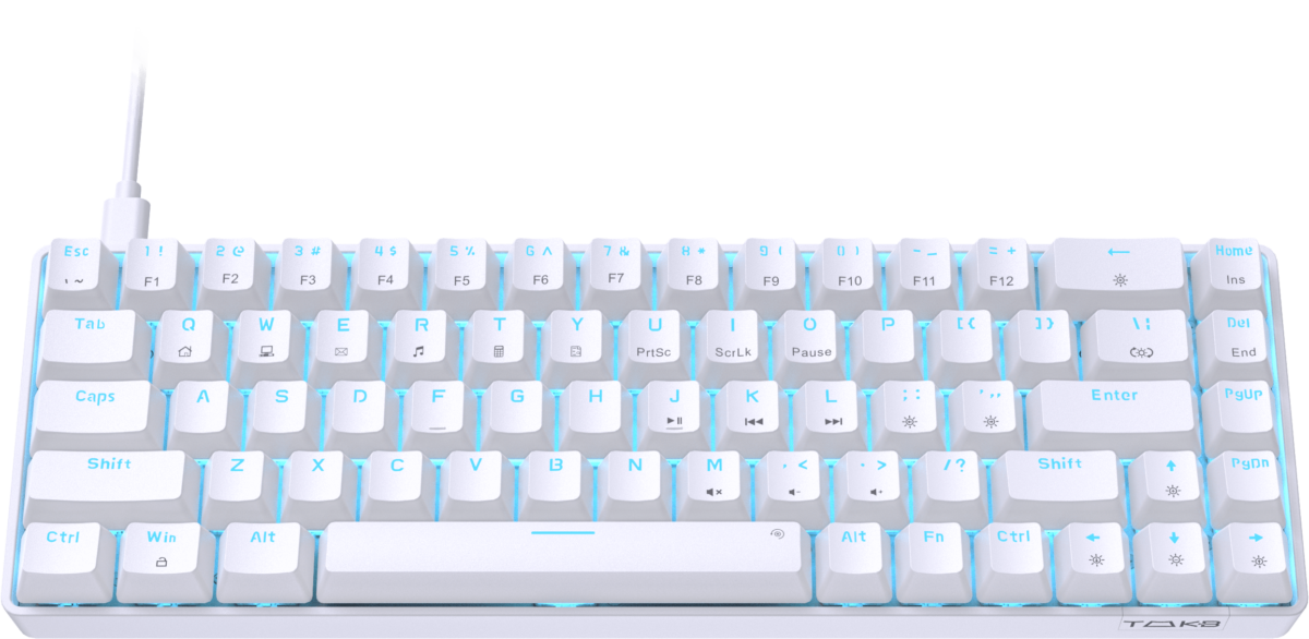 TMKB T68SE 65% Wired Mechanical Keyboard - Kemove Mechanical Keyboard