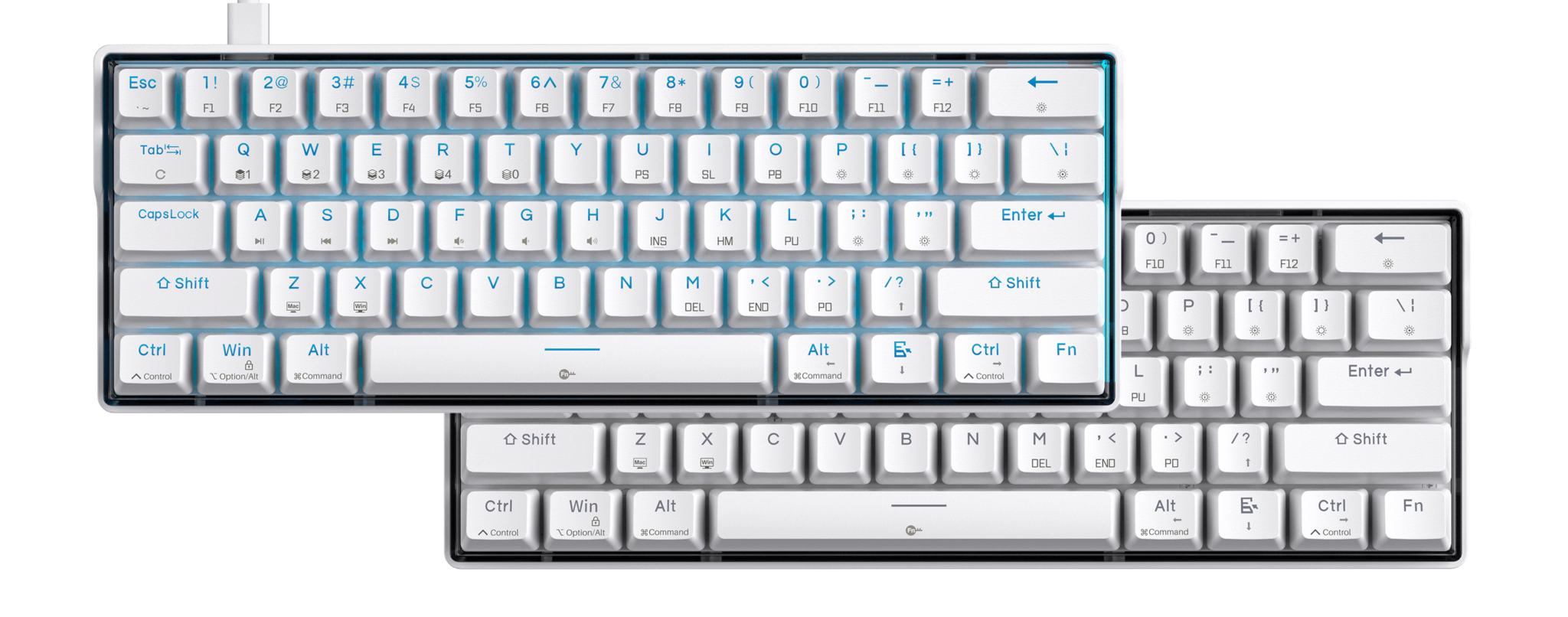 Kemove K61SE SnowFox Mechanical Keyboard - Kemove Mechanical Keyboard
