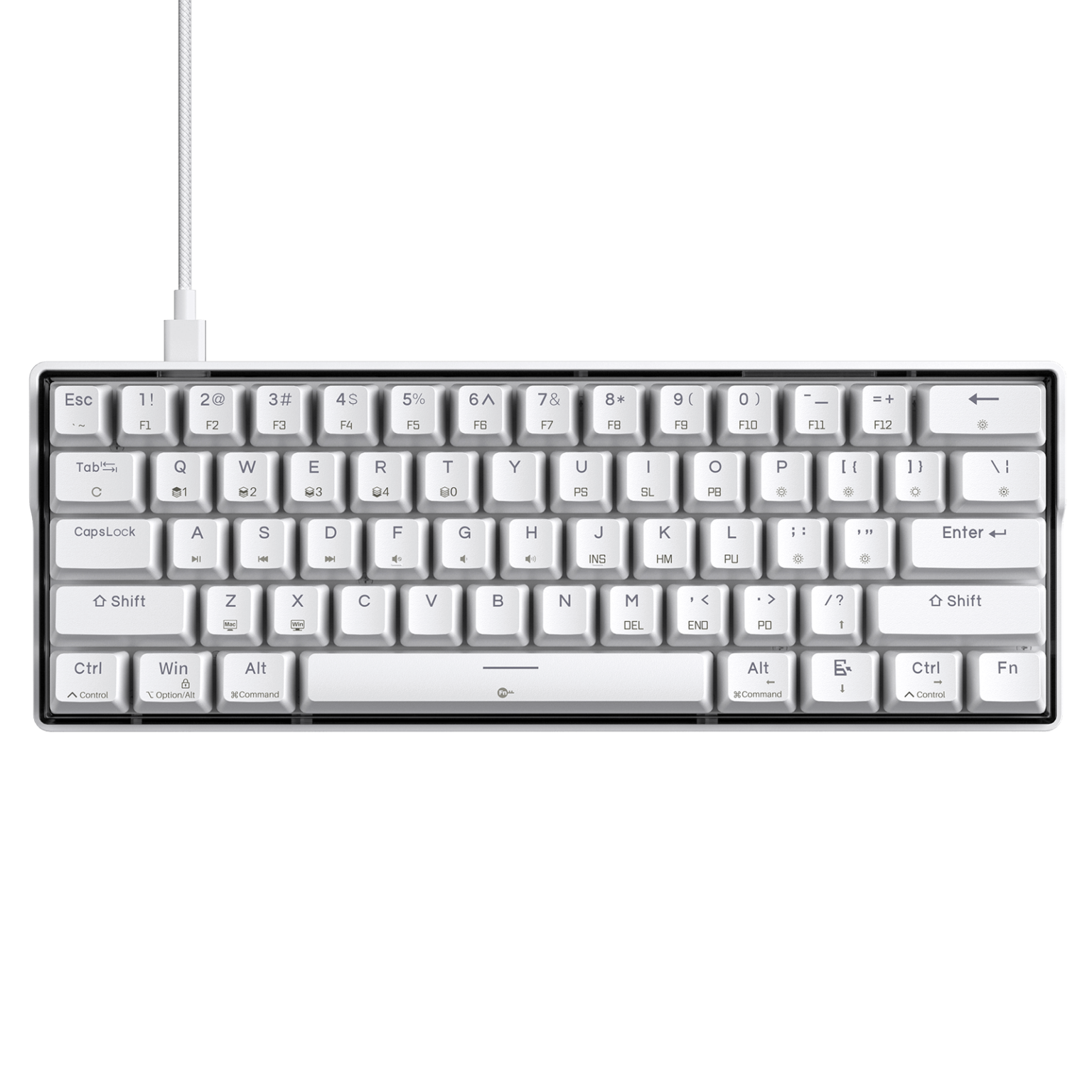 Kemove K61SE SnowFox Mechanical Keyboard - Kemove Mechanical Keyboard
