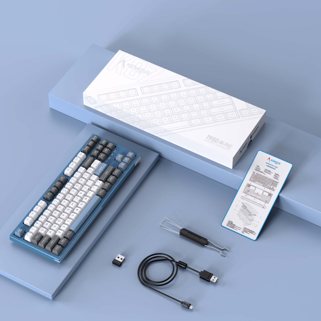 60 Percent Minimal Mechanical Keyboard Layout - Kemove